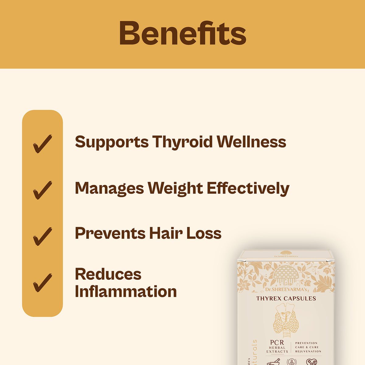 Thyrex Capsules for Thyroid | Prevents Hair Loss | Manages Weight – Dr ...